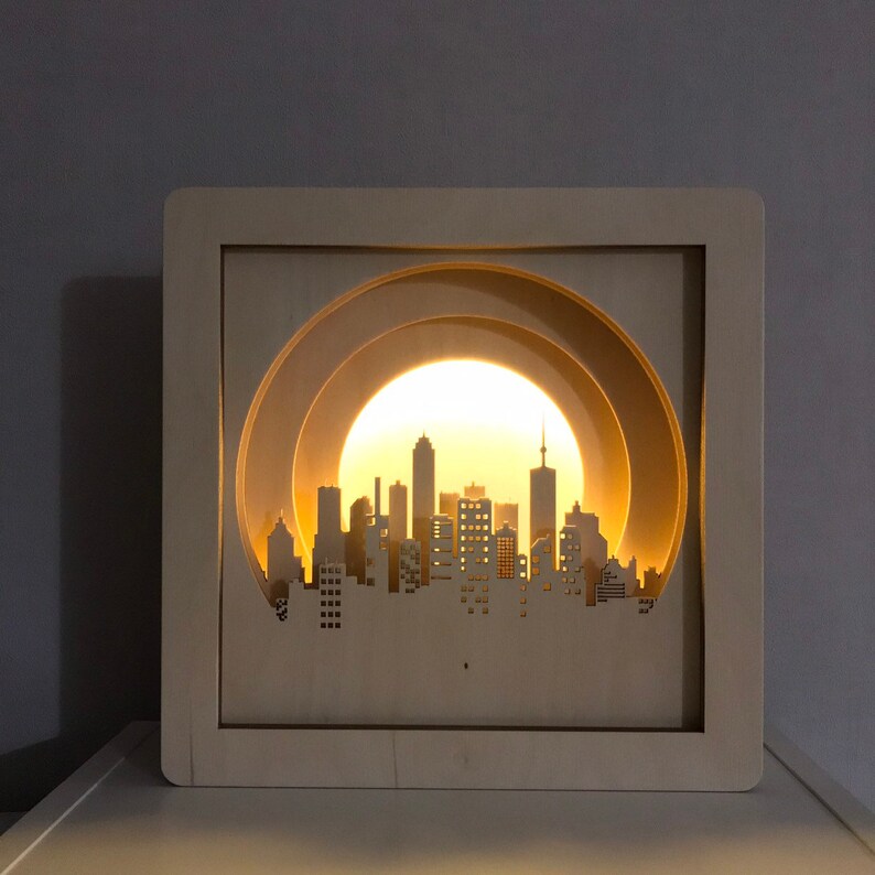 Night Light - Night Light Box - Birthday Gift - Personalized Gift ...
