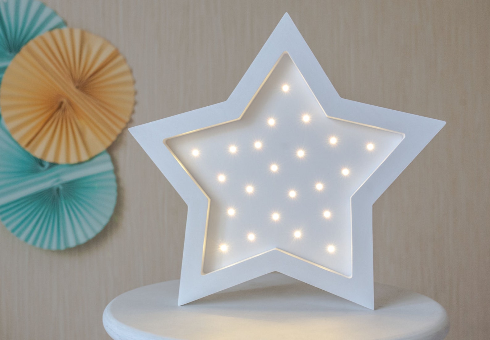 Star Light Star Lamp Night Light Kids Lamp Wooden Star - Etsy Canada