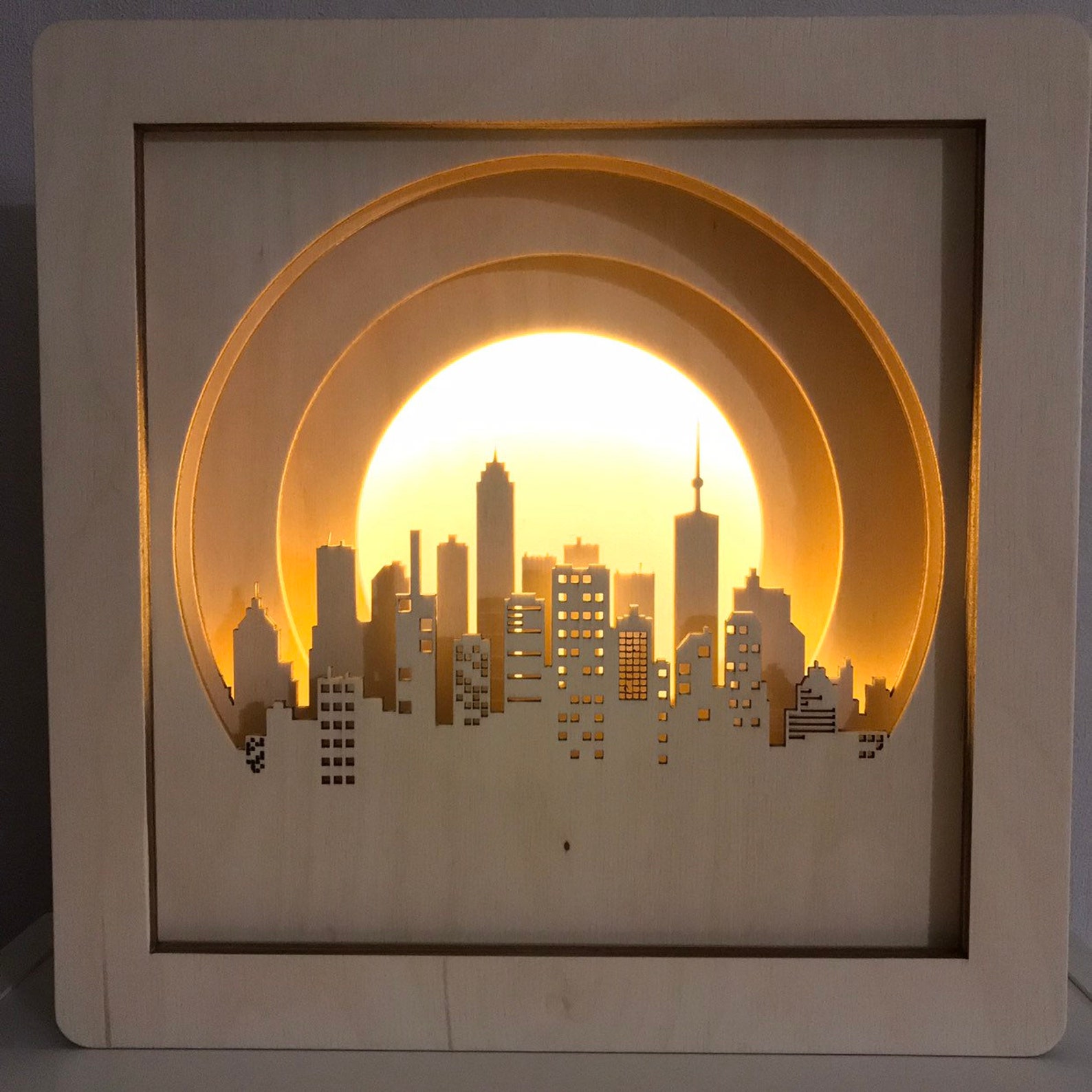 Night Light - Night Light Box - Birthday Gift - Personalized Gift ...