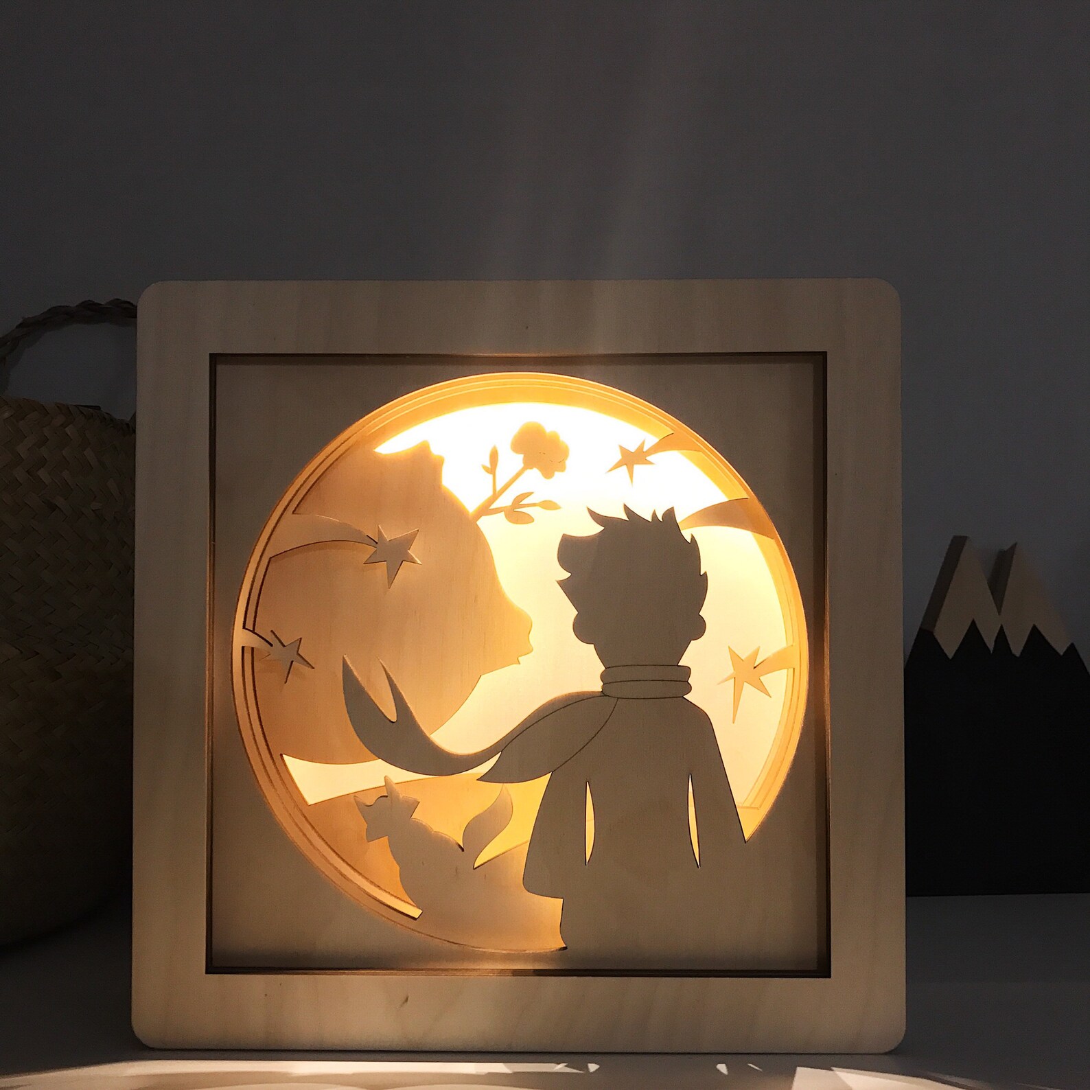 The Little Prince Little Prince Little Prince Lamp-little - Etsy