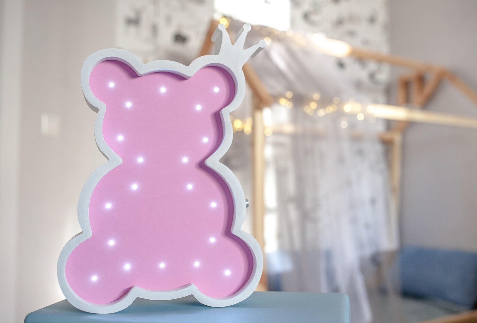 Night Light Lamp Teddy Bear Bear Lamp Gift for Baby - Etsy