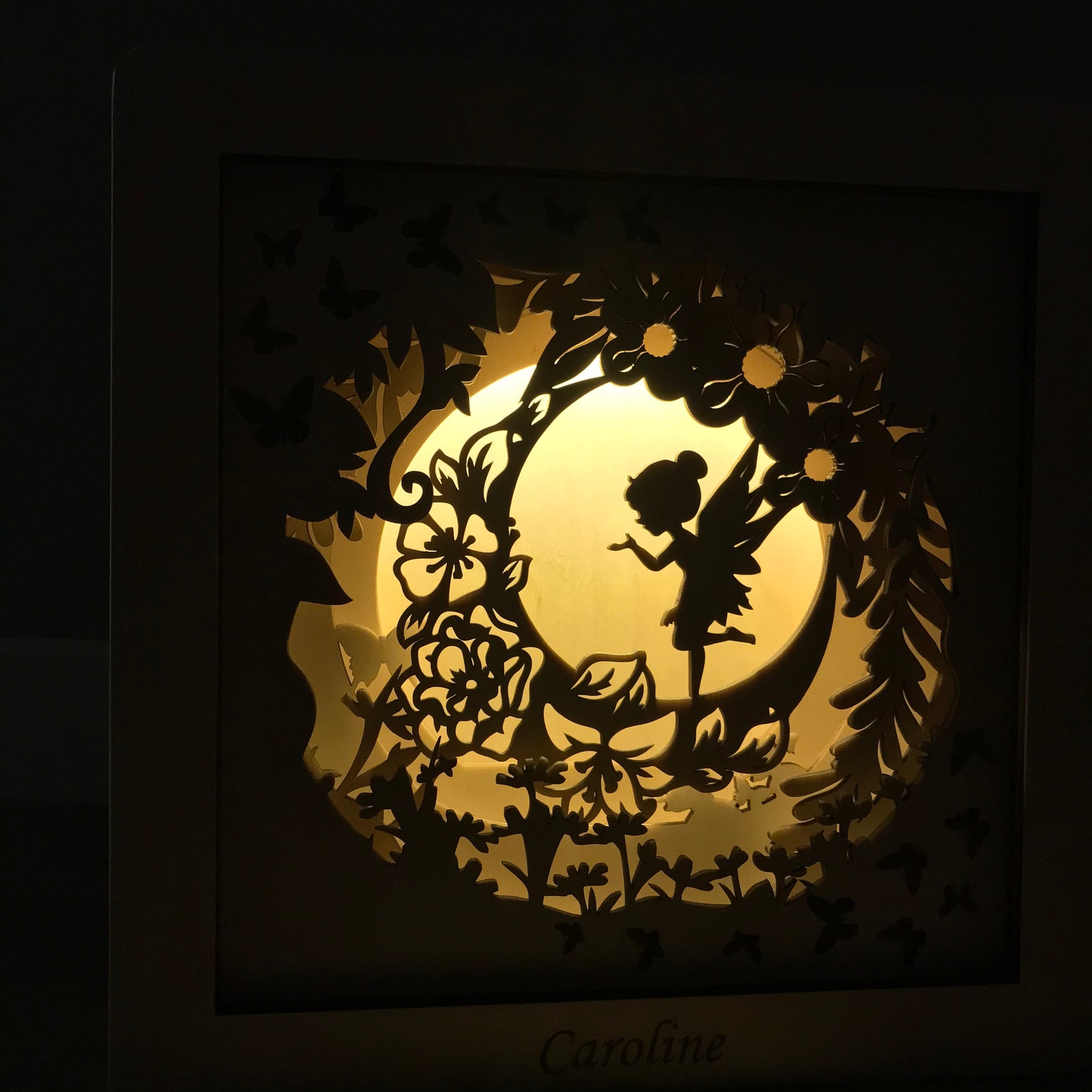 Fairy Wall Light Lamp for Girl Nursery baby Girl Gift Fairy - Etsy