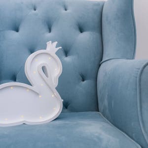 Swan Princess - Swan Birthday - Swan Nursery - Swan Night Light - Swan ...