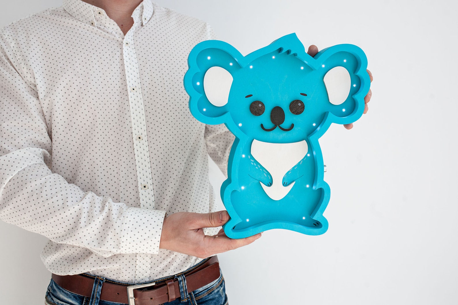 Animal Lamps Australia Koala Bear Decor Koala Night Light | Etsy