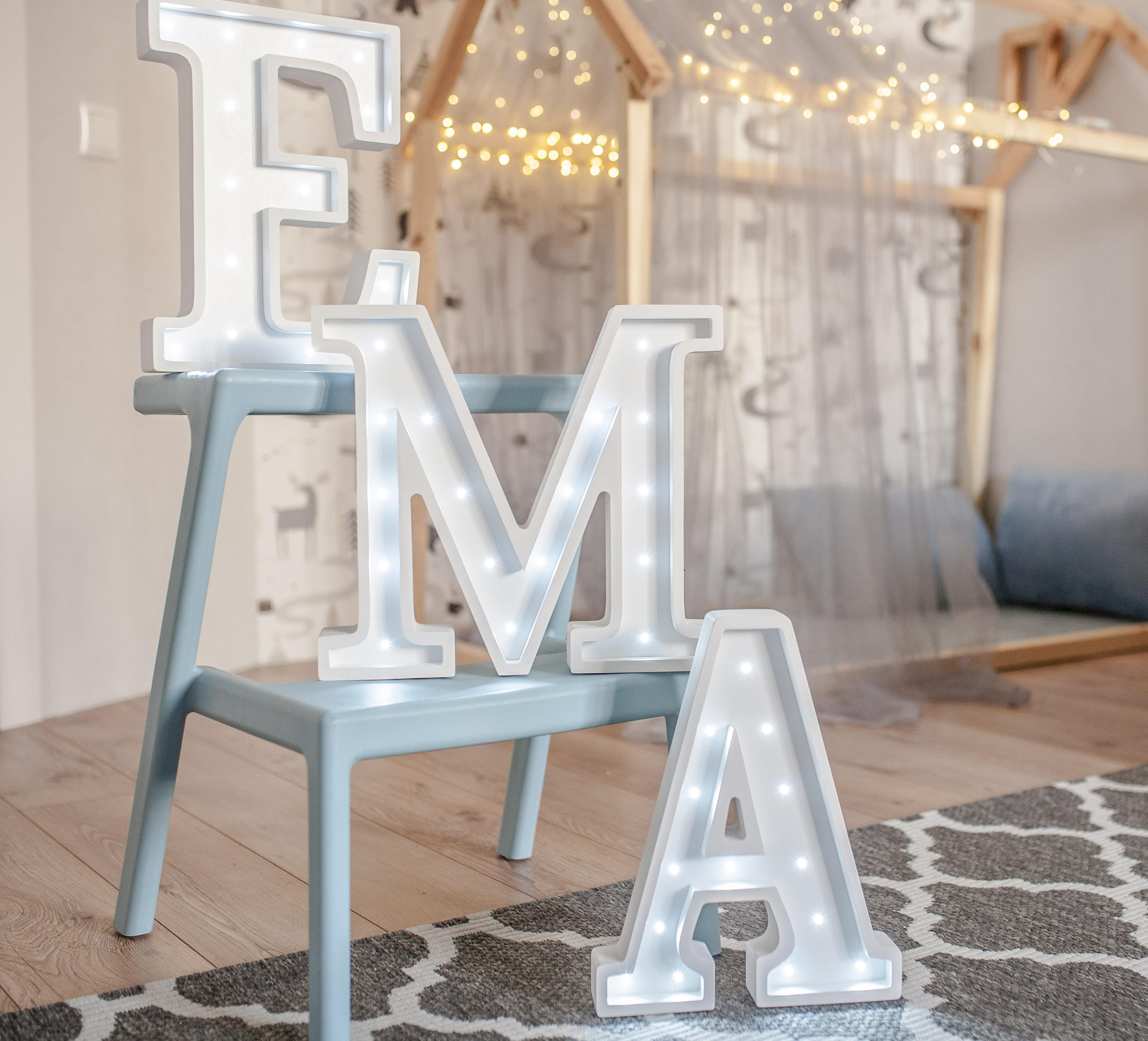 Alphabet Lights Marquee Letter E Letter Lights Battery - Etsy UK