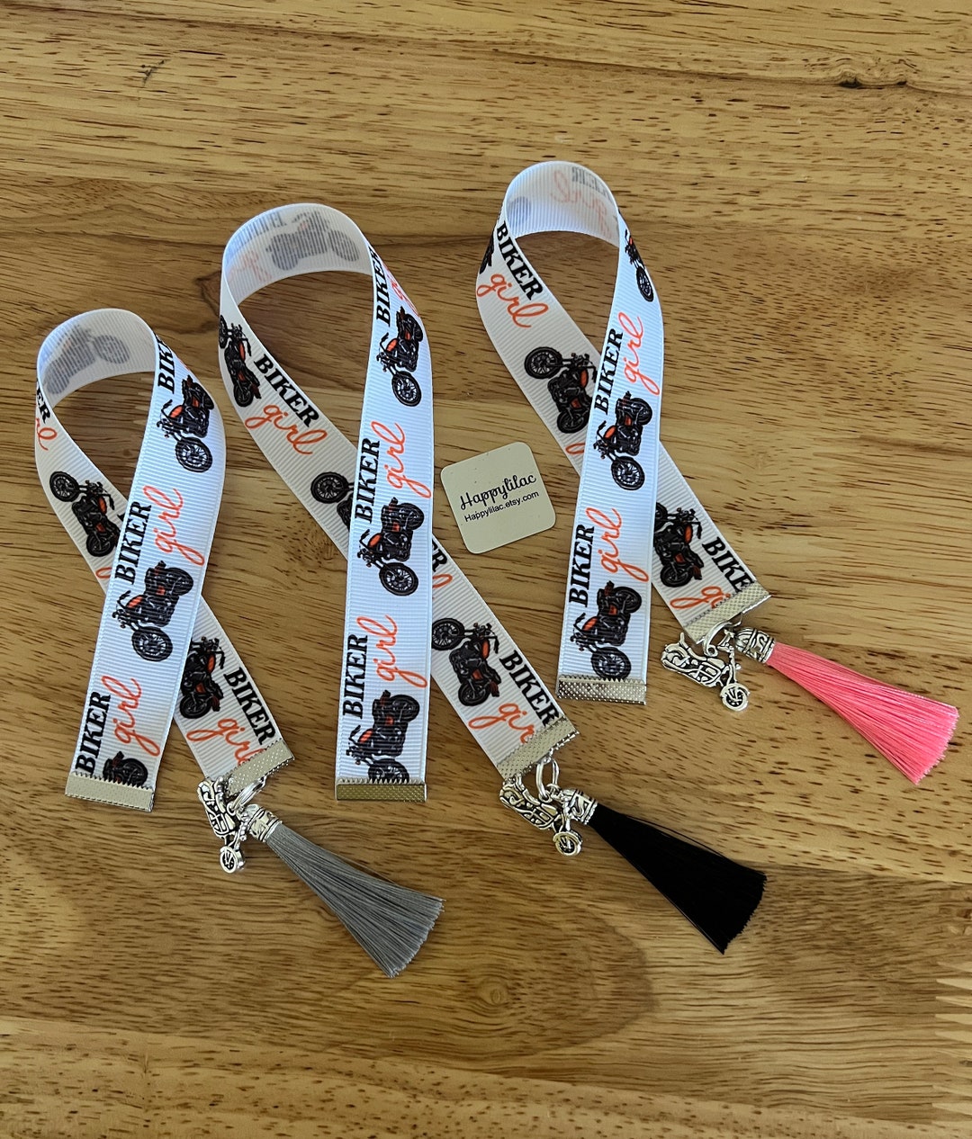 Biker Girl Bookmark, Biker Chick Bookmark, Motorcycle Bookmark ...