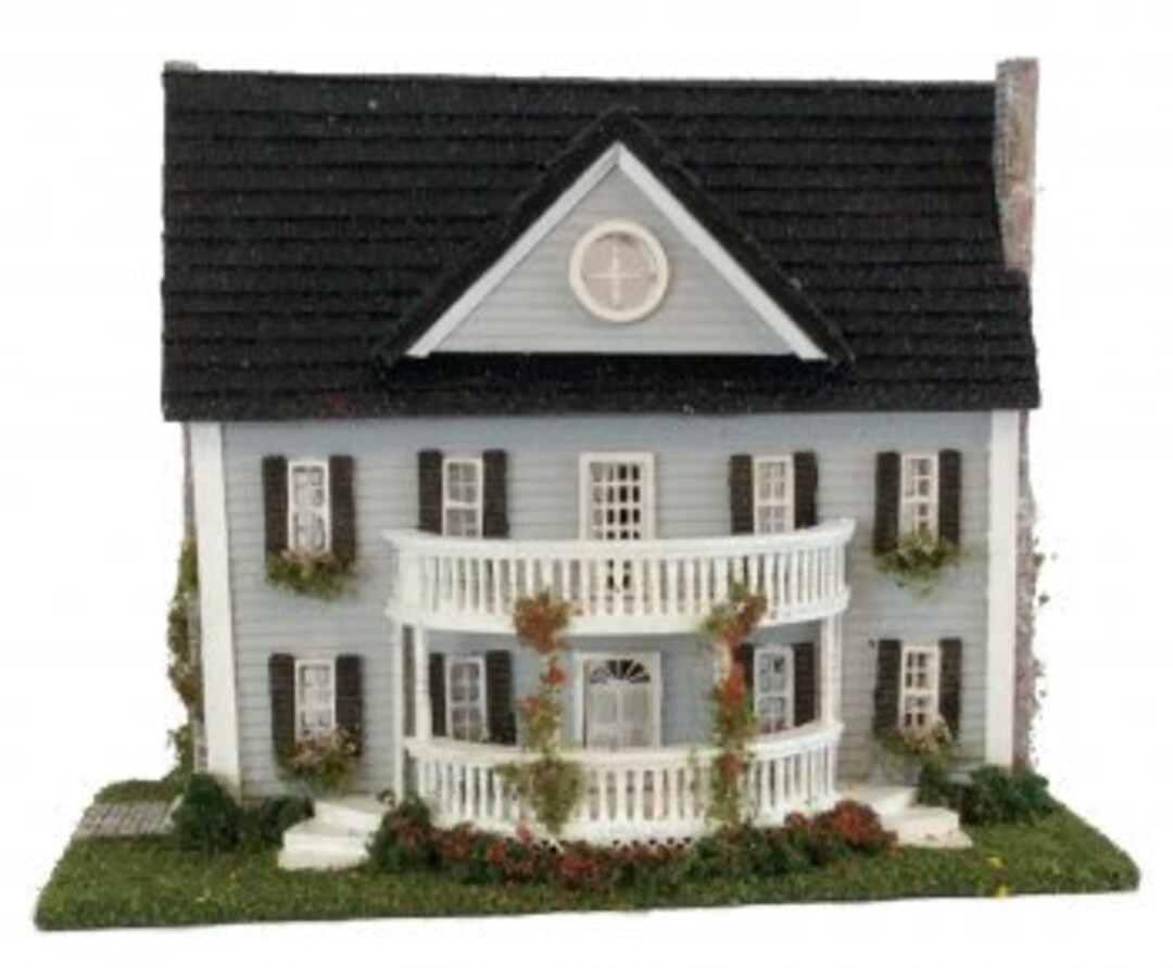 Micro CLASSIC COLONIAL Style HOUSE Kit 1:144 Scale - Etsy
