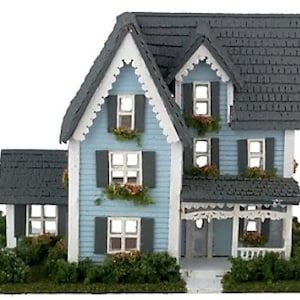 Micro VICTORIAN HOUSE Kit 1:144 Scale - Etsy