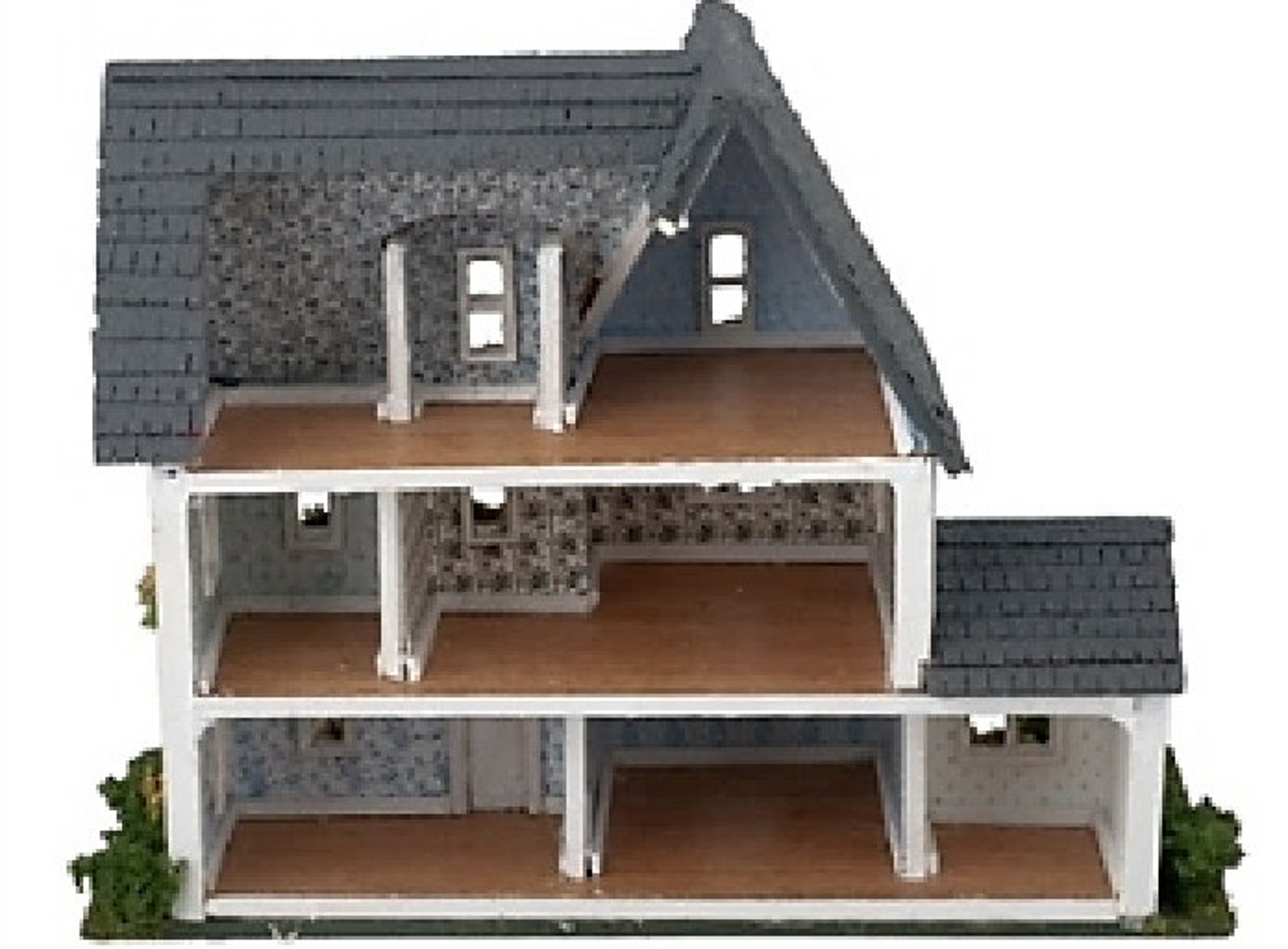 Micro VICTORIAN HOUSE Kit 1:144 Scale - Etsy