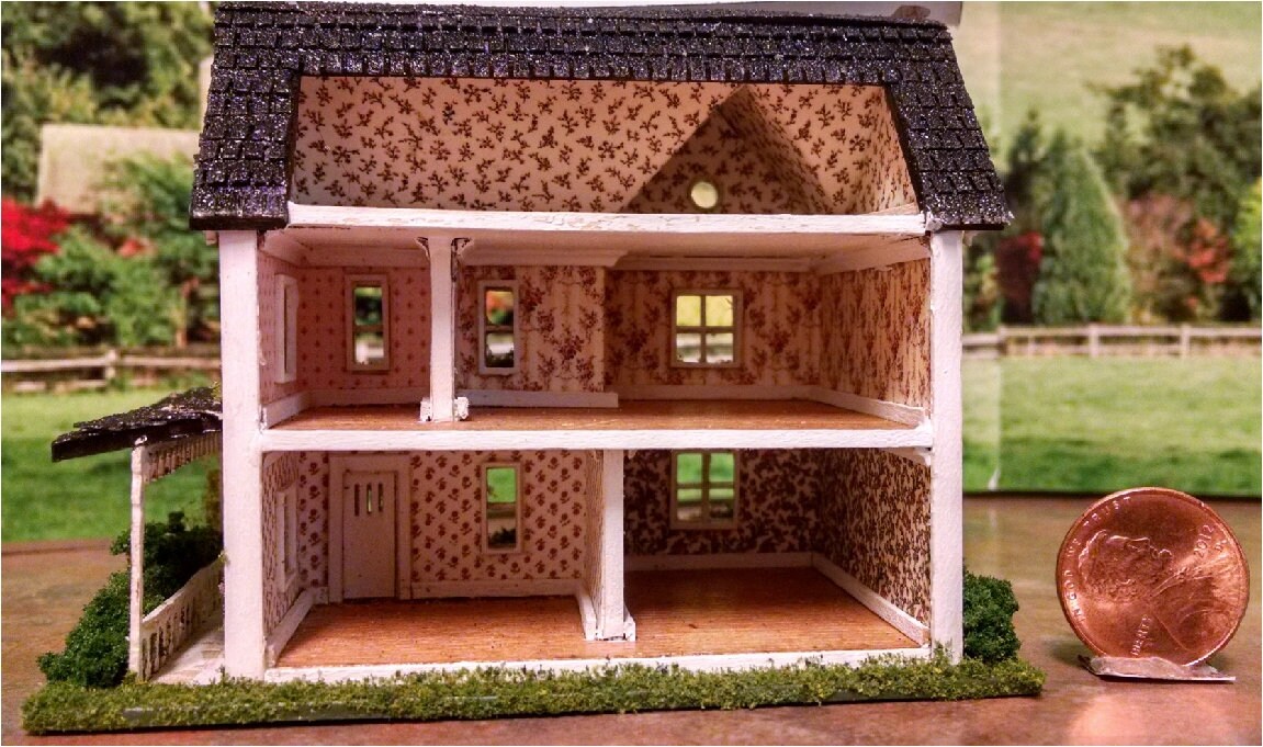 Micro FARMHOUSE Kit 1:144 Scale - Etsy