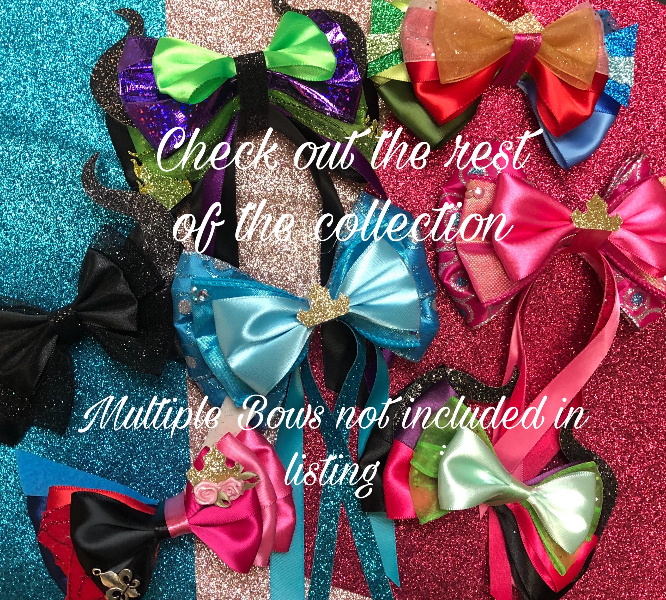 Dark Fairy Inspired Bow | Etsy