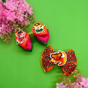 Jungle Inspired Bows - Etsy