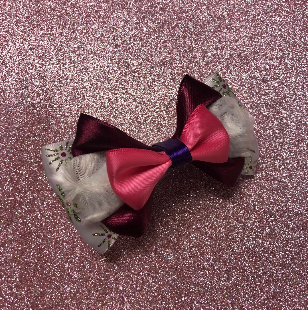 Acrobat Inspired Hair Bow - Etsy