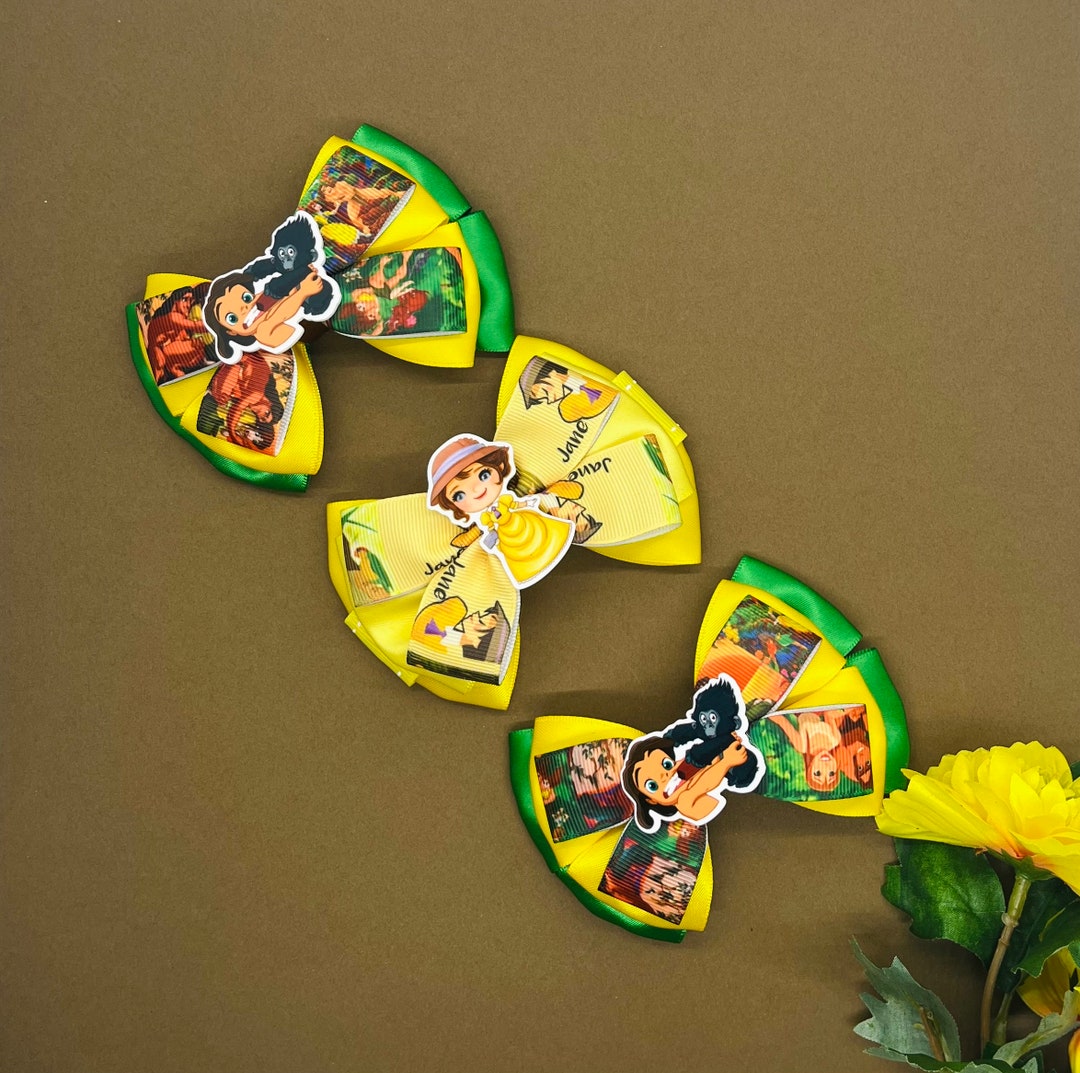 Jungle Inspired Bows - Etsy
