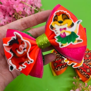Jungle Inspired Bows - Etsy