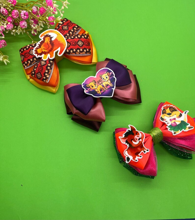 Jungle Inspired Bows - Etsy