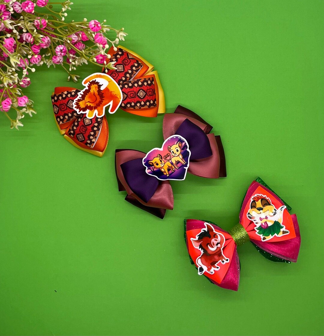 Jungle Inspired Bows - Etsy