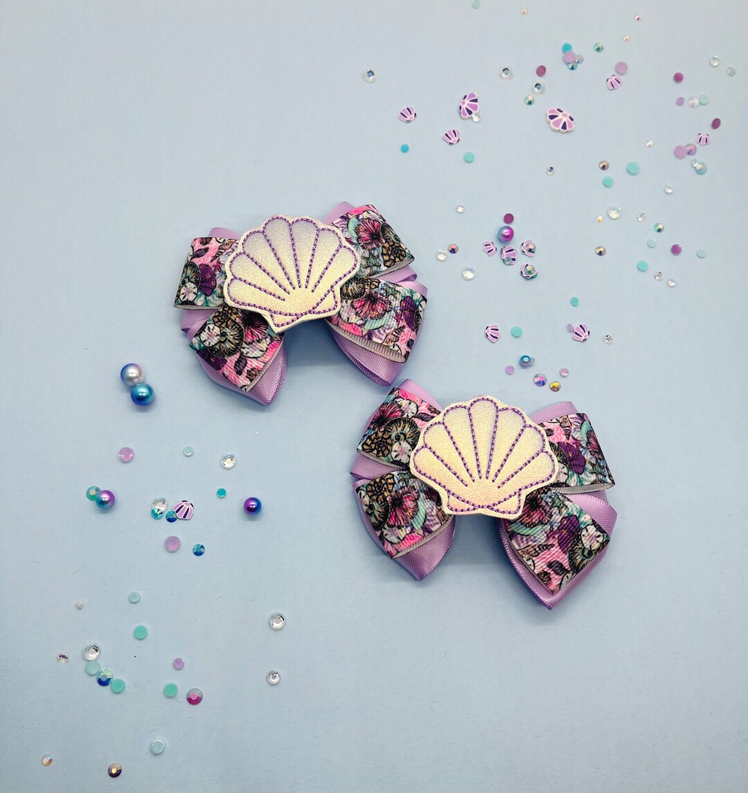 Mini Seashell Bow - Etsy
