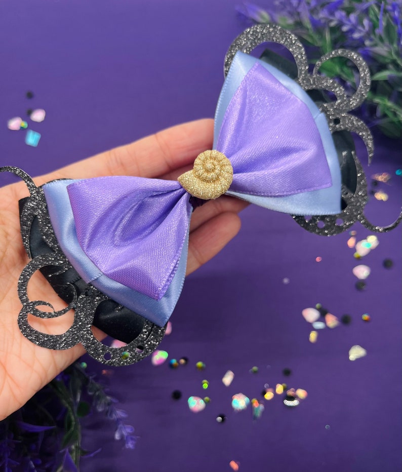 Sea Witch Inspired Hair Bow - Etsy