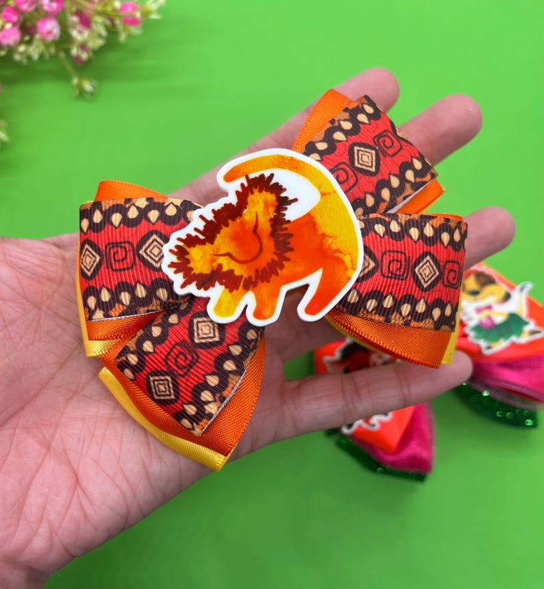 Jungle Inspired Bows - Etsy