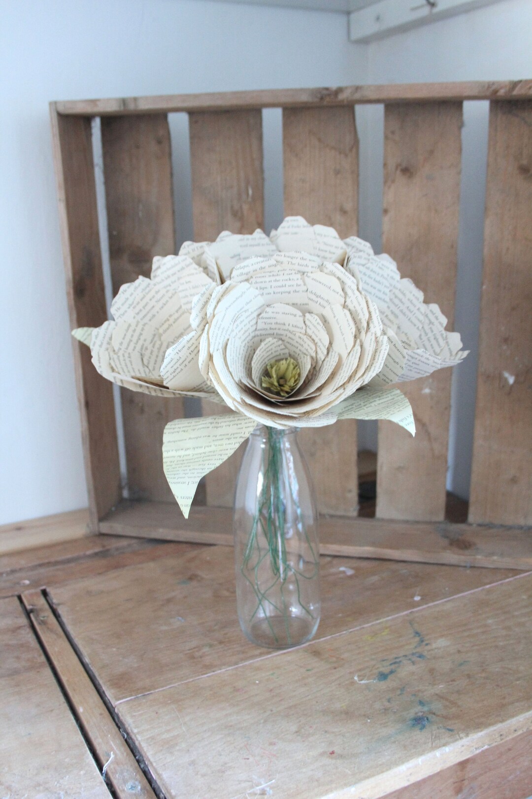 To Kill a Mockingbird Paper Flowers, Mothers Day Gift, Book Paper ...