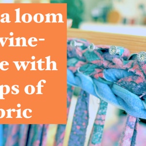 PDF Instructions Video Lesson Rag Rug Loom and Twine Weave - Etsy