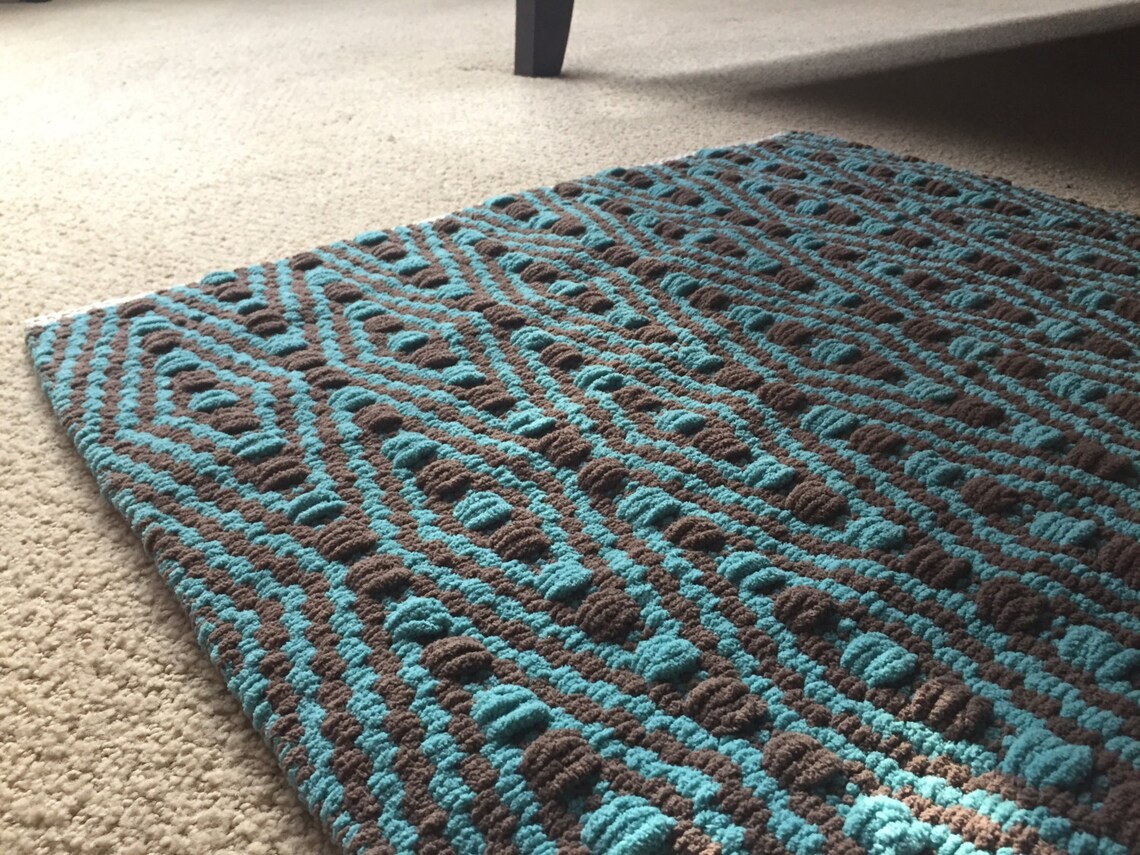 Super Fluffy Handwoven Rug - Etsy