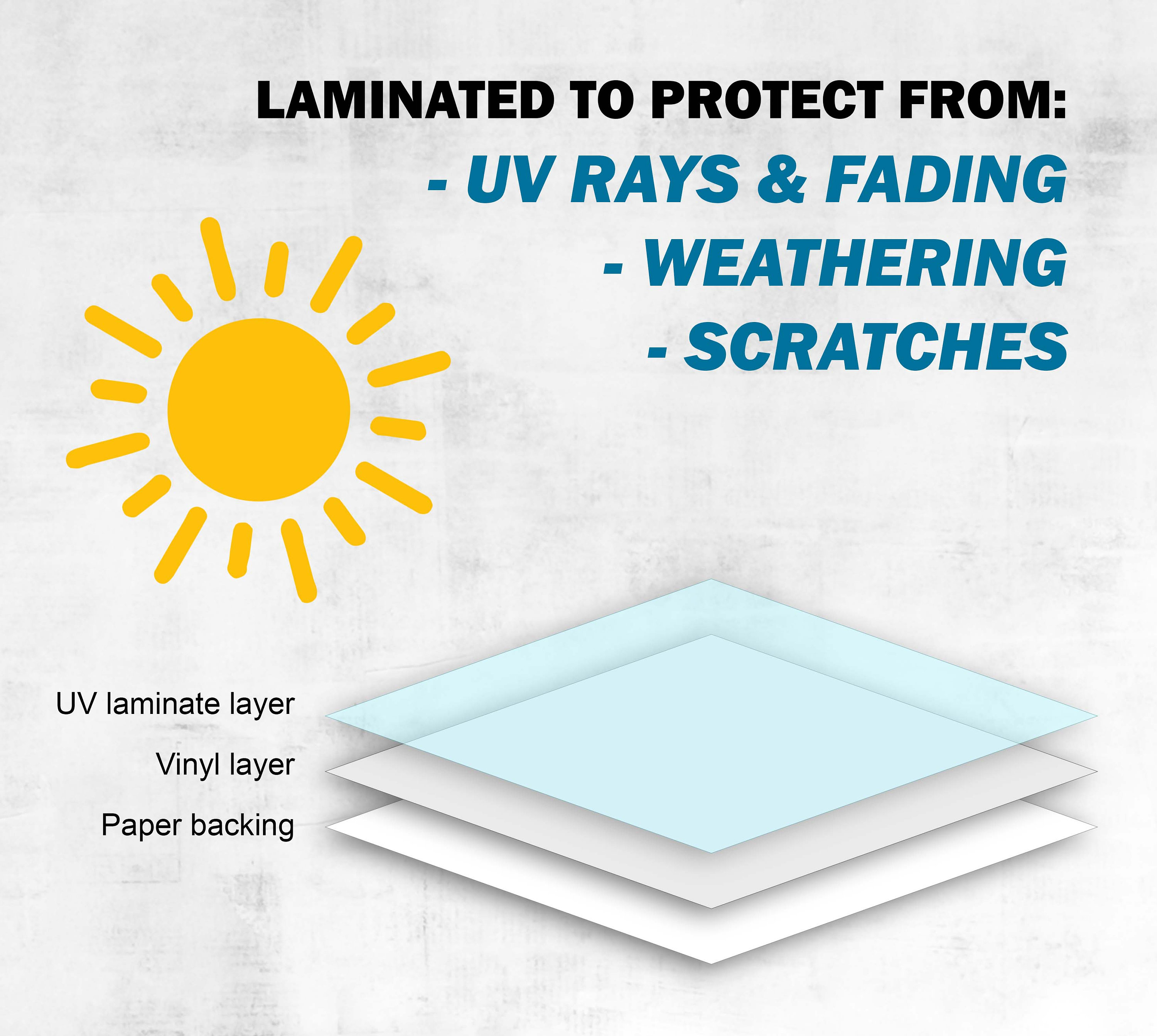 Star of Life EMS Reflective Bumper Sticker, Durable 3M Reflective ...