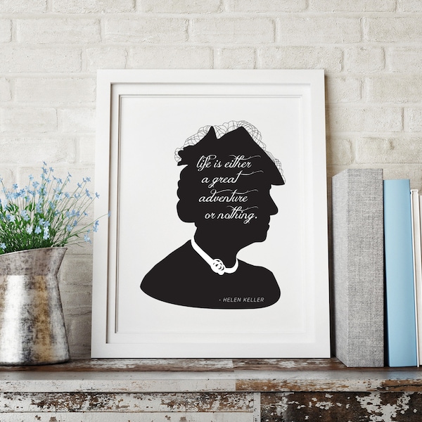 Helen Keller Quote - Etsy