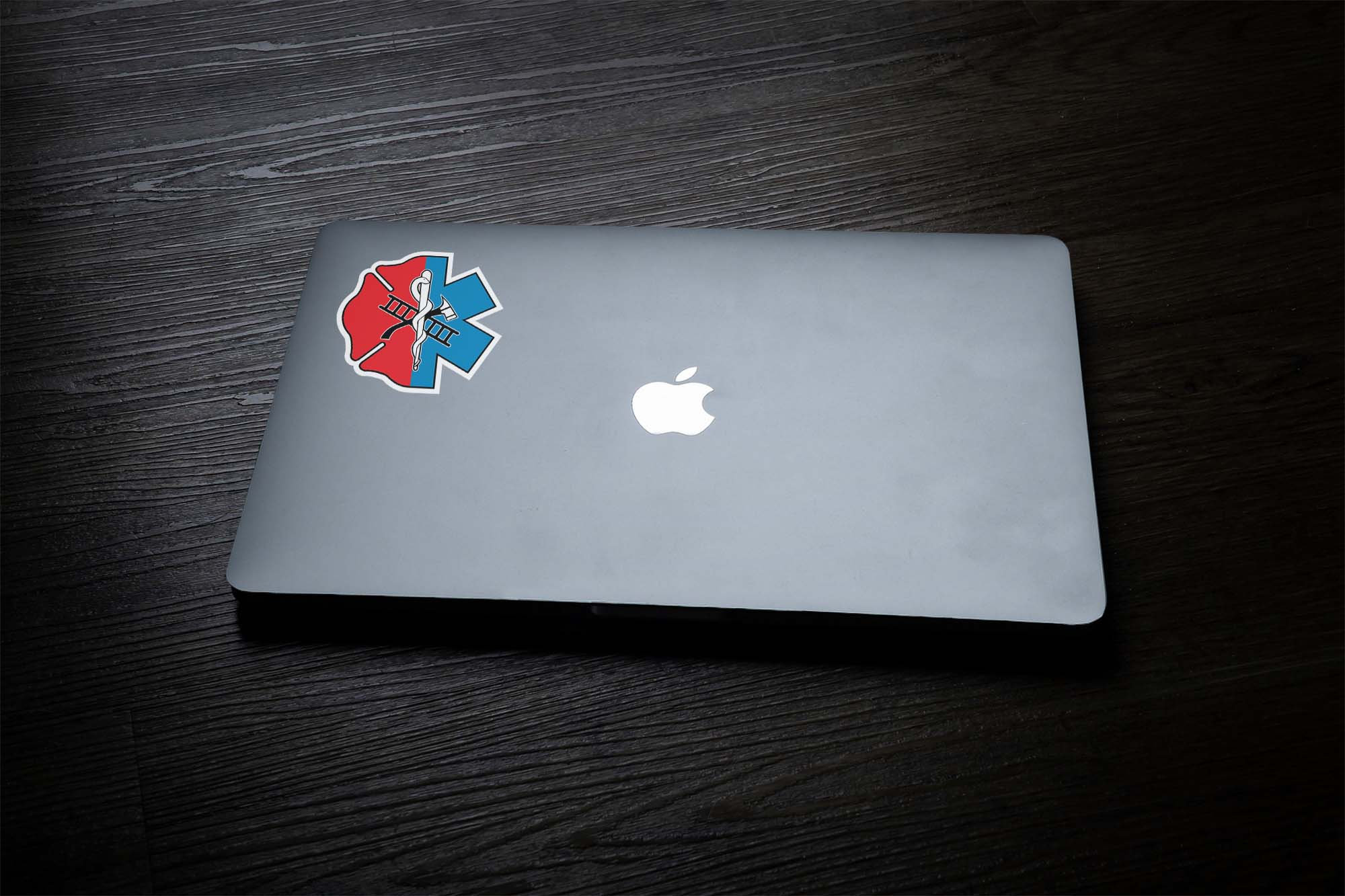 Star of Life and Cross Reflective Bumper Sticker, Durable 3M Reflective ...