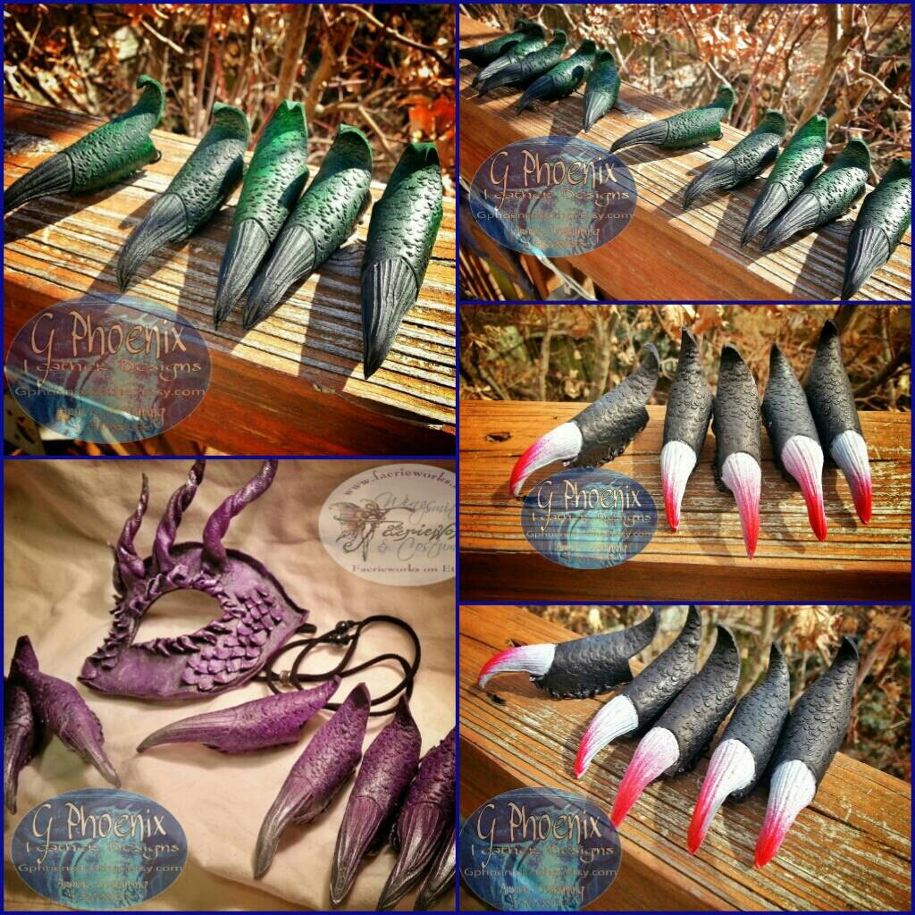 Dragon Claws CUSTOM Leather Armor Dragon Scales Larp Cosplay | Etsy