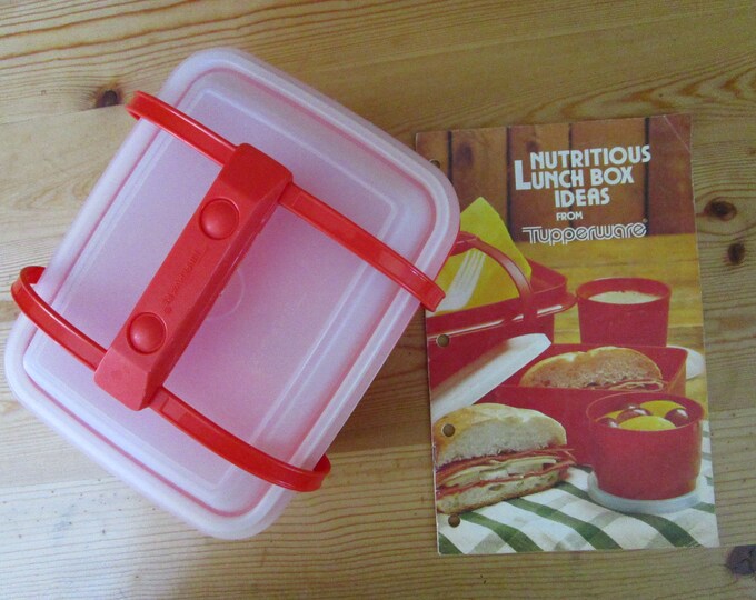 Awesome 1980s Kids Tupperware Lunch Box - Etsy