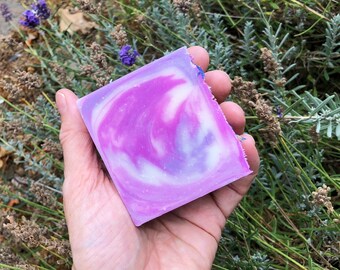 Purple soap | Etsy