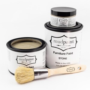 Stone Mudpaint - Taupe Gray Clay-based Furniture Paint - Etsy