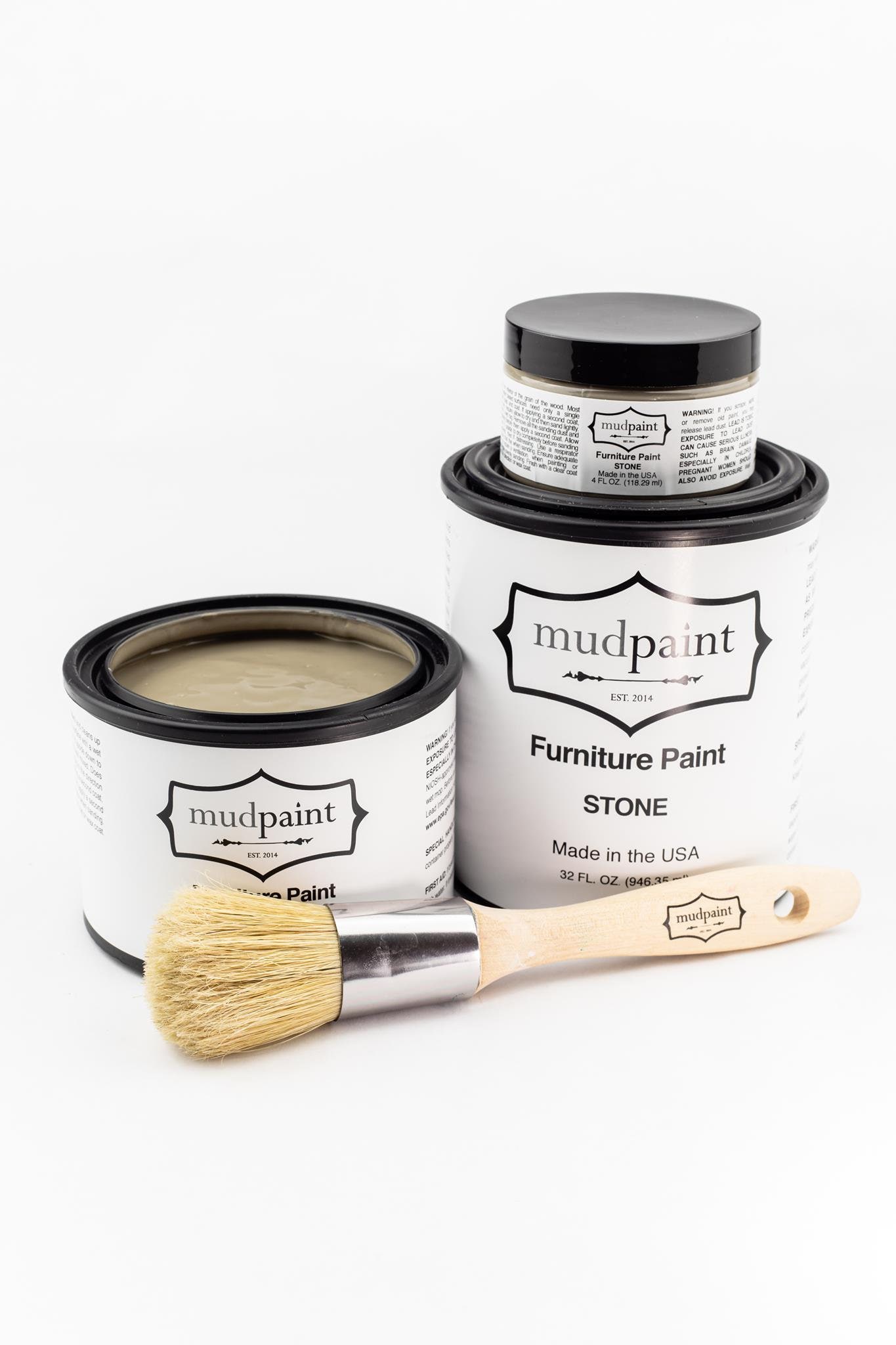 Stone Mudpaint - Taupe Gray Clay-based Furniture Paint - Etsy