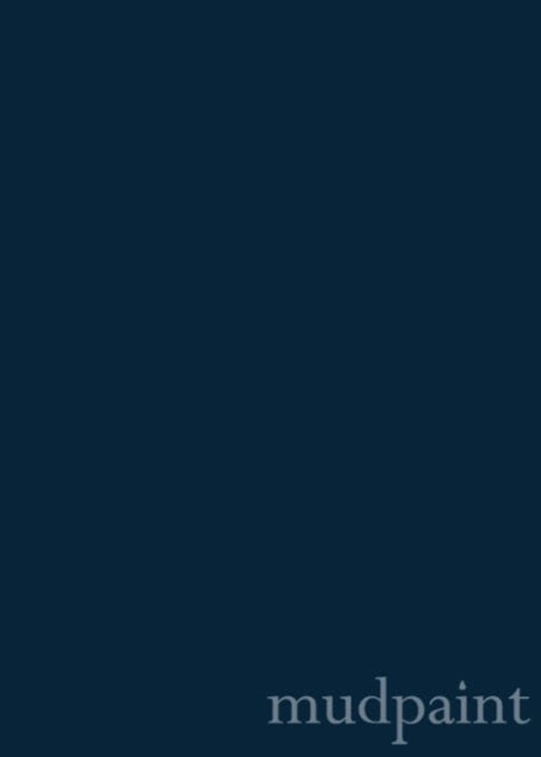 Deep Navy Mudpaint - Etsy