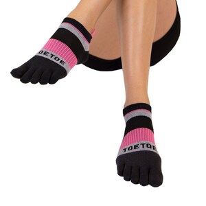 TOETOE - Men, Women Sports Coolmax Seamless Patterned Running Trainer ...