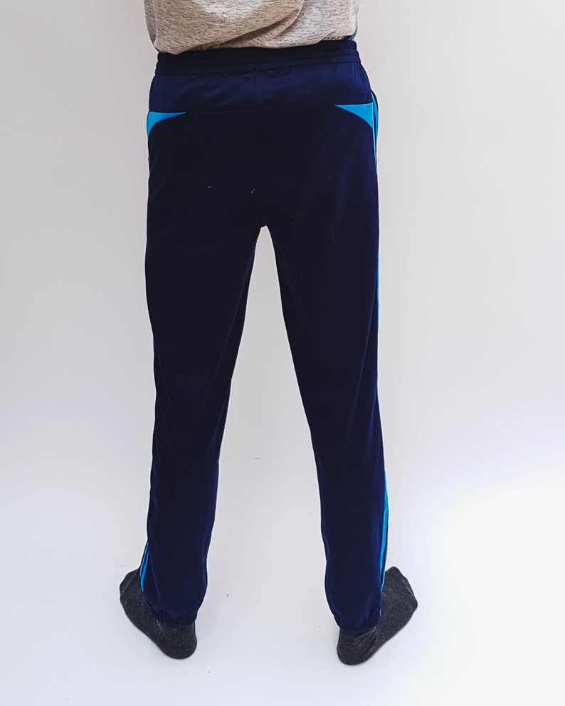 Vintage Elastic Waist Shell Pants Trefoil Retro Track Shell Suit Sports ...