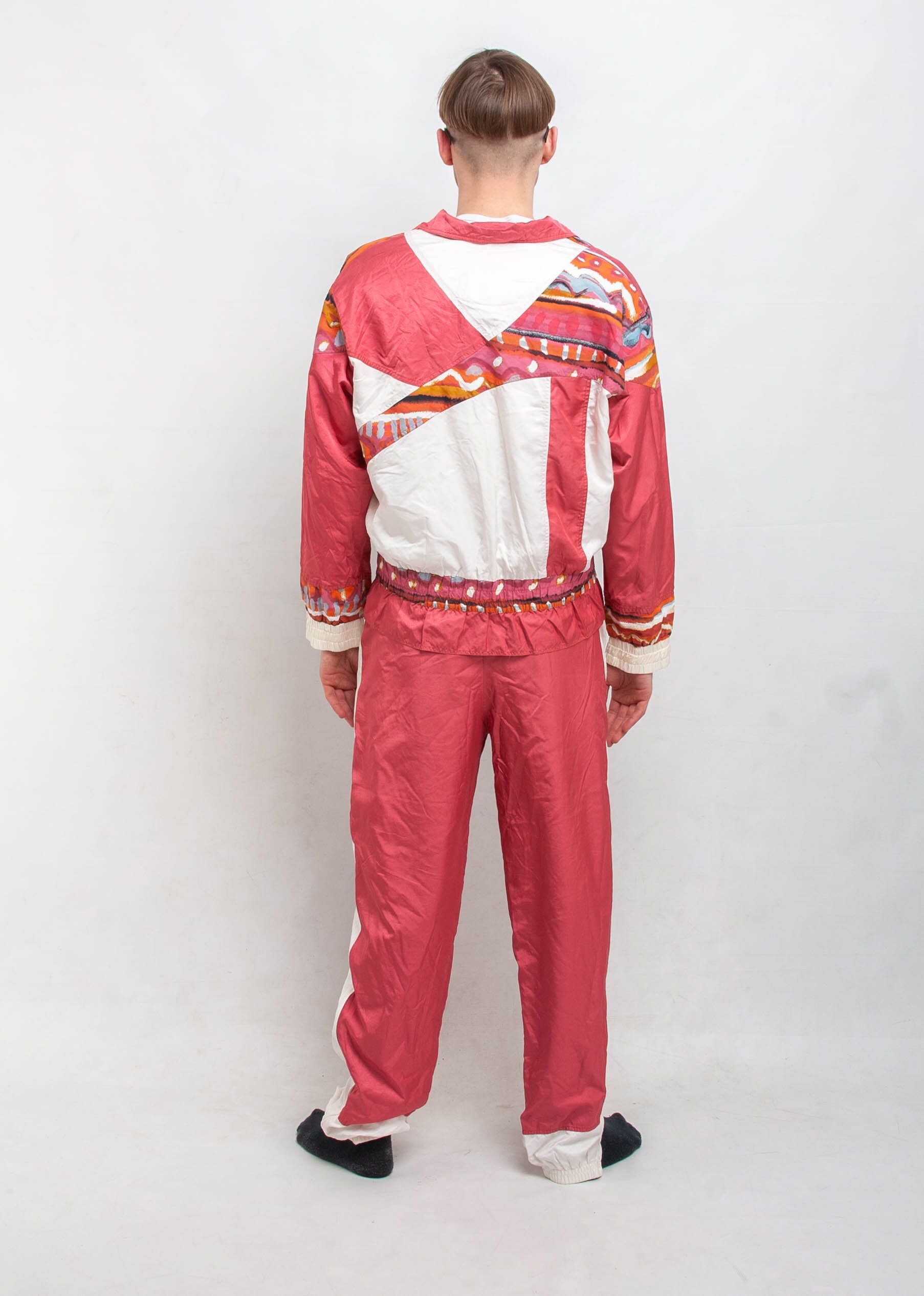 Exclusive Vintage Tracksuit Unique Fancy Rave Suit Medium Sized Vintage ...