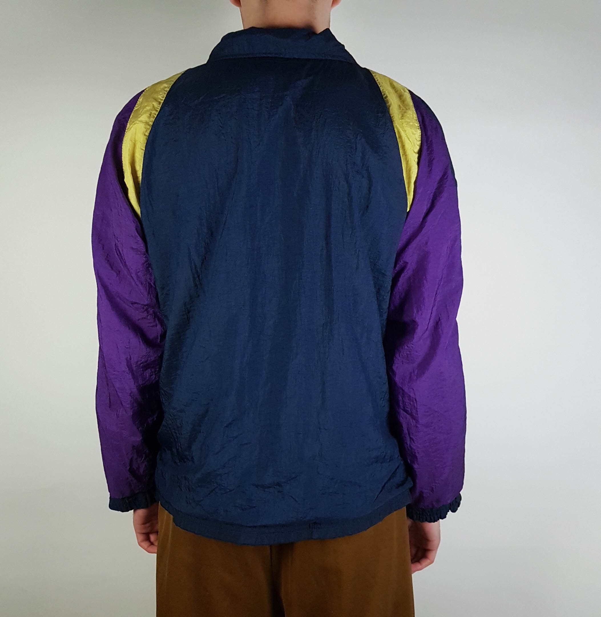 Original PUMA 90's Lightweight Retro Windbreaker Bomber Color Block ...