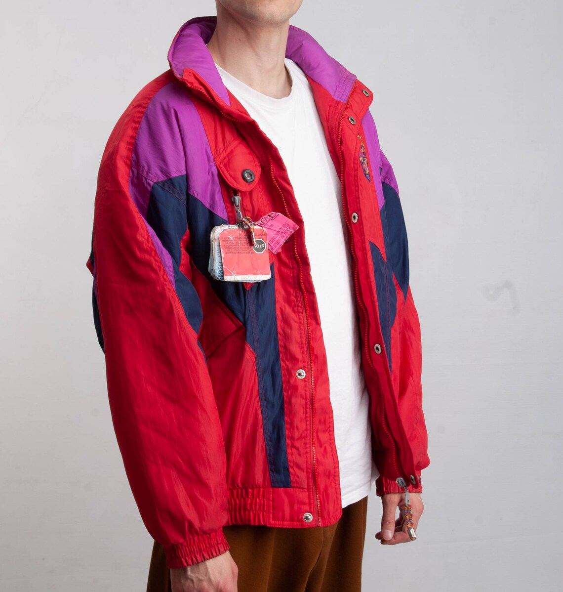 Vintage 90's Winter Sports Jacket Athletic Jacket Old School Warm ...