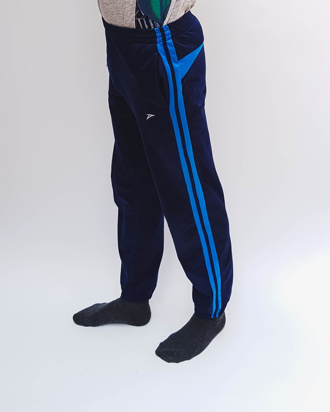 Vintage Elastic Waist Shell Pants Trefoil Retro Track Shell Suit Sports ...