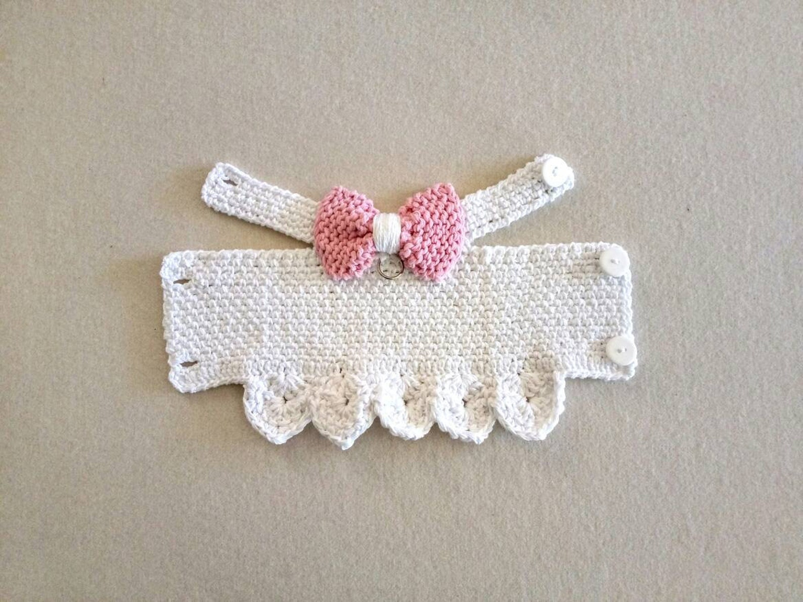 Crochet Dog Harness XXS Dog Clothes Cotton Dog Top Handmade - Etsy