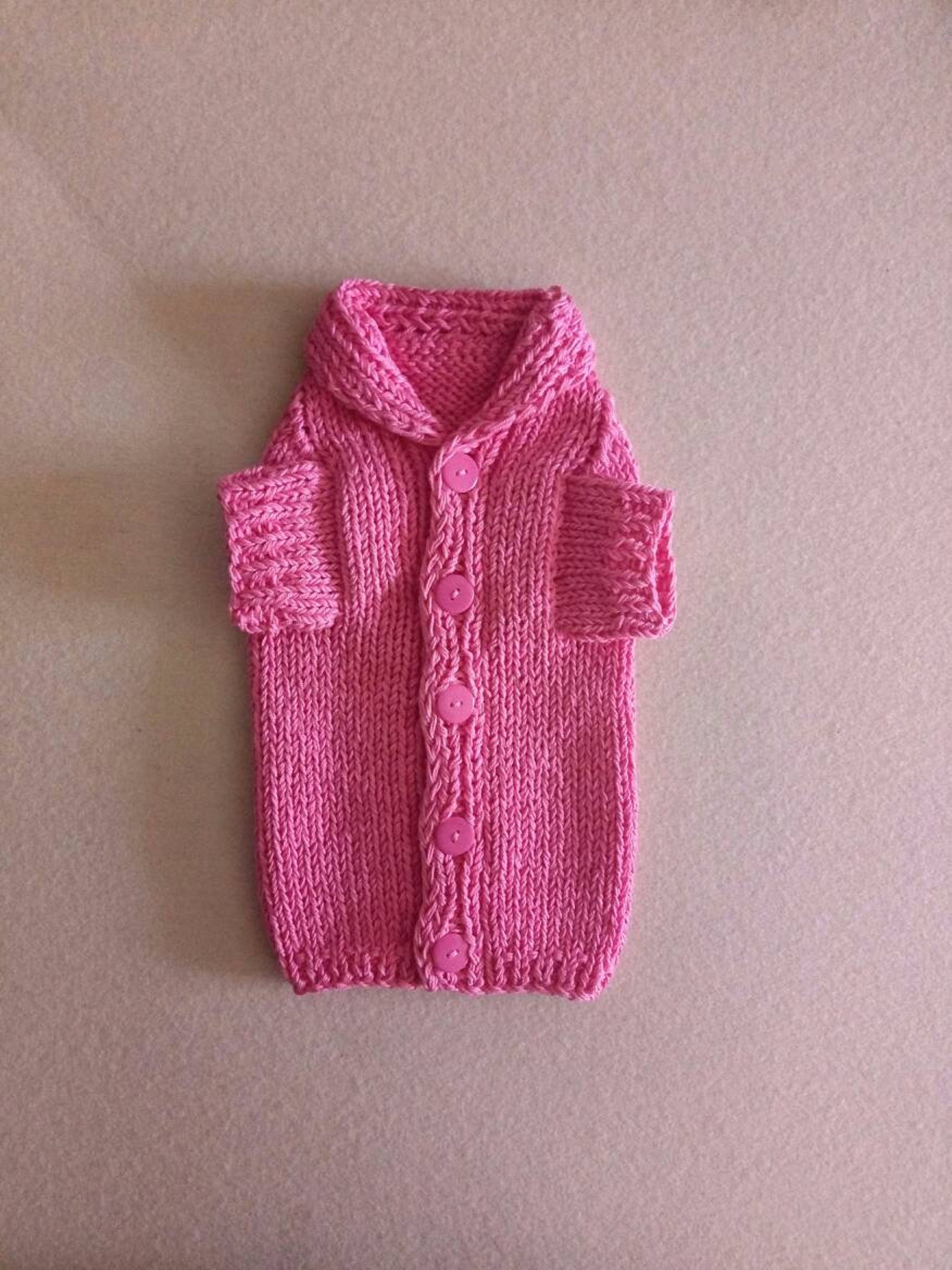 Dog Clothes Knitted Dog Sweater Cotton Dog Sweater | Etsy