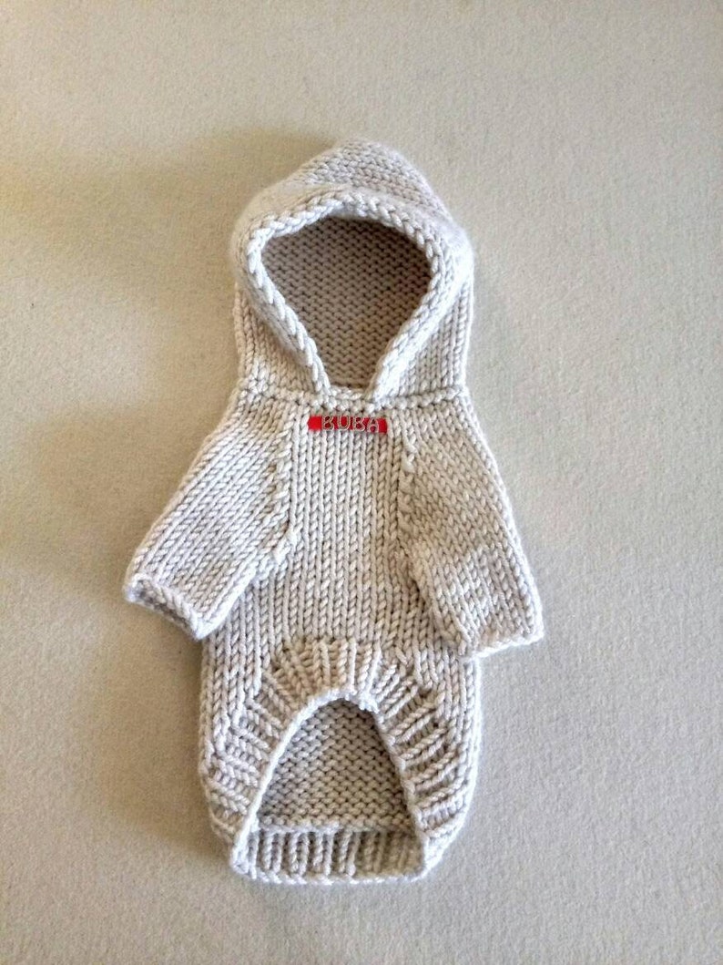 Suéter con capucha para perros Suéter para perros - Etsy España