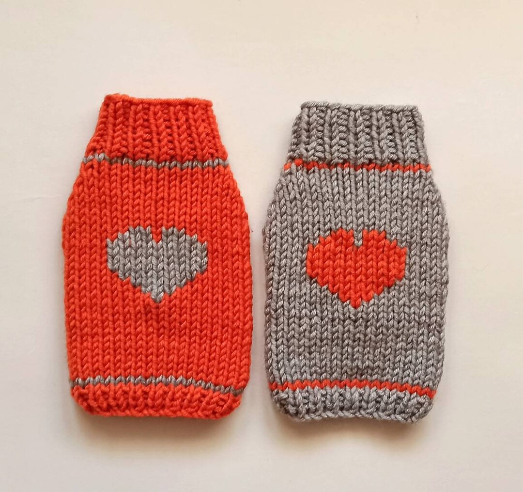 Male Dog Sweater, Love Dog Sweater, Small Dog Clothes, Boy Dog Outfit ...