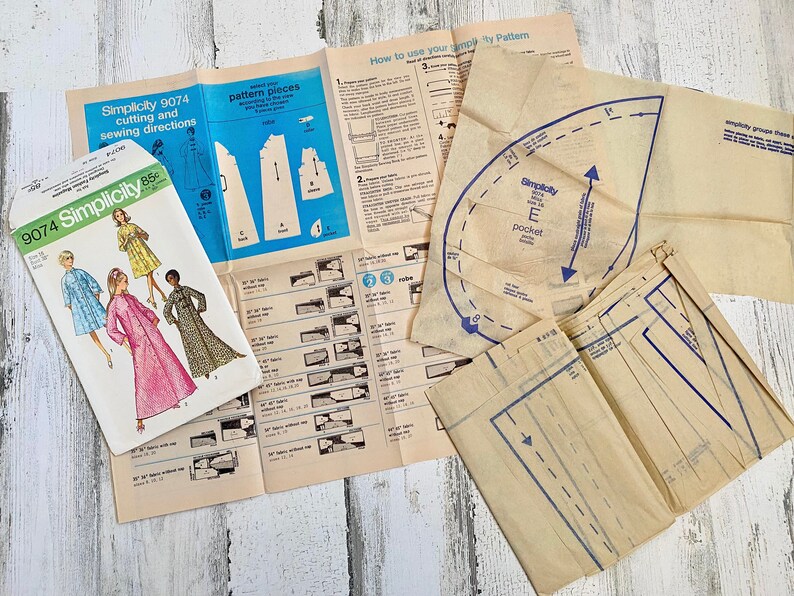 Sewing Pattern Rare Vintage 1981 Star Pattern Service New York Mail ...