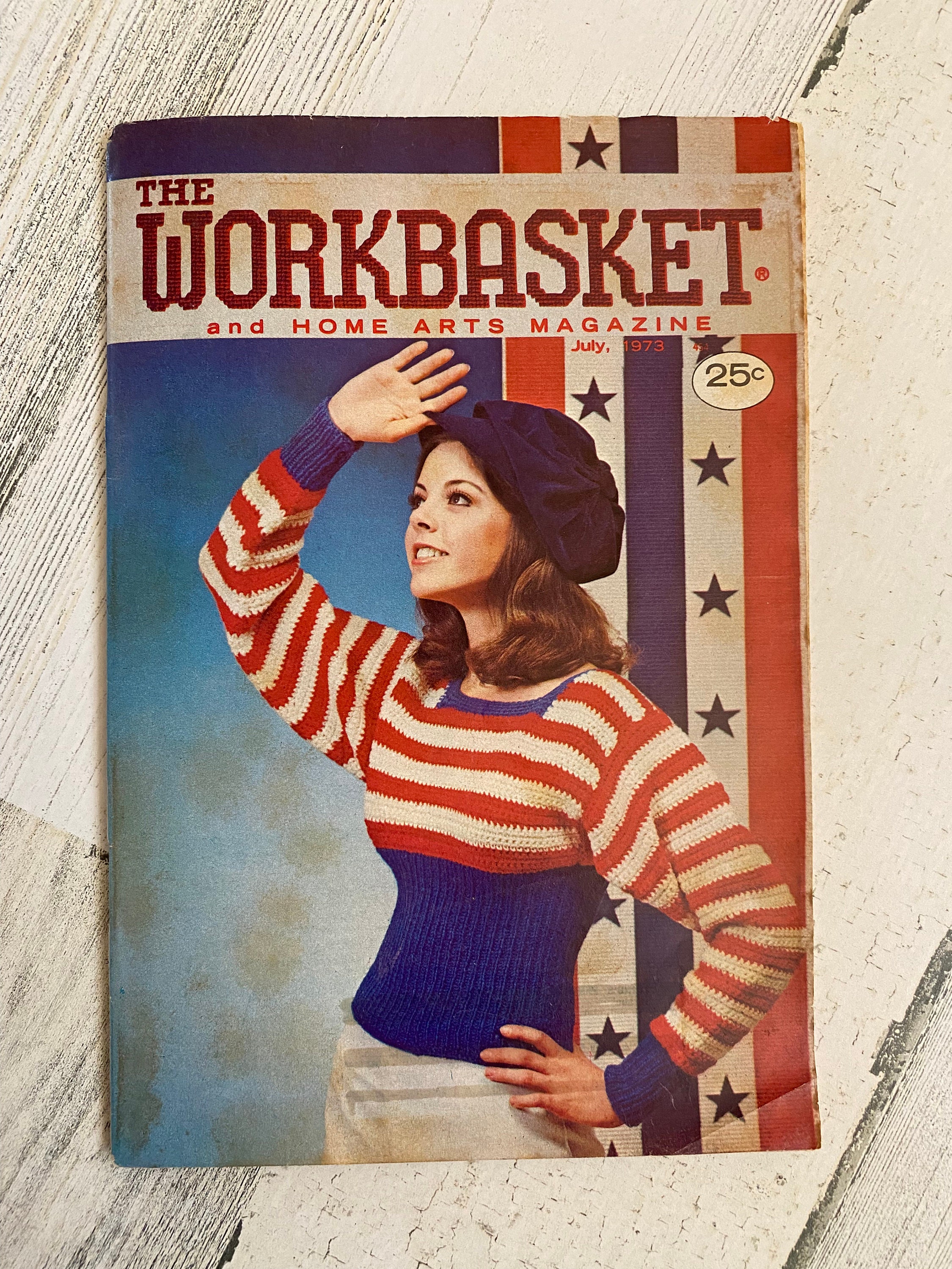 Vintage Workbasket Magazine Bundle: Needlecraft, Crochet, Knitting ...