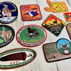 Hunting Patches - Michigan DNR - 1995 1998 1999 2000 2001 2003 2005 ...