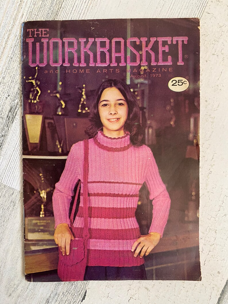 Vintage Workbasket Magazine Bundle: Needlecraft, Crochet, Knitting ...